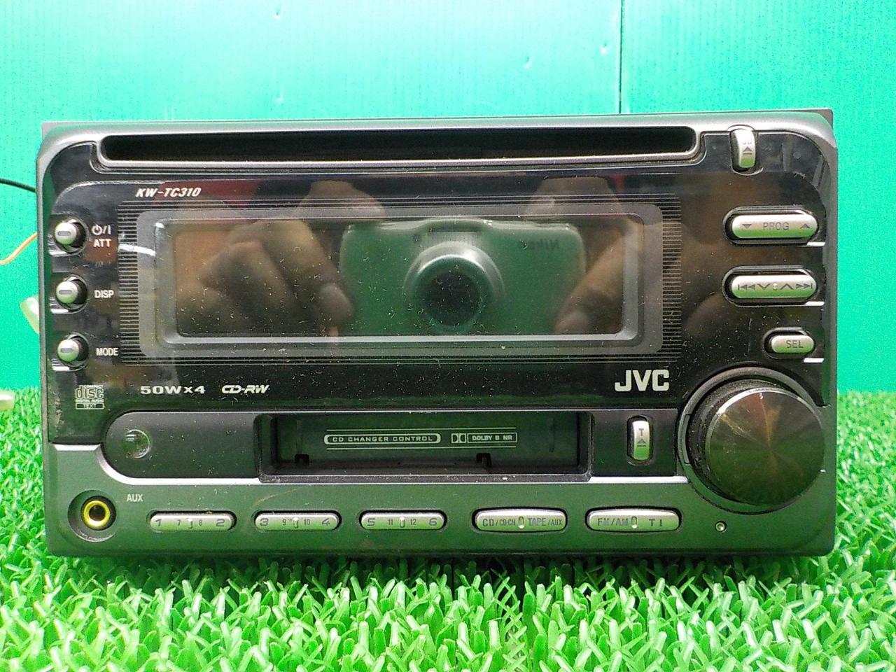 JVC KW-TC310♪2005年モデル/CD-R・RW/カセット再生/9パターンイコライザー機能/フロントAUX塔載モデル♪ | カー用品 ヘッドユニット CD+カセットを通販で購入する ...