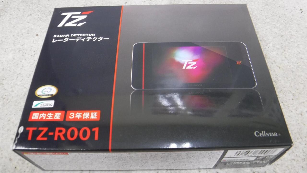 T’z 大阪トヨタ共販(CELSTAR製) TZ-R001 レーダーディテクター | 新古品 | アップガレージ 美原北インター店 | カー ...