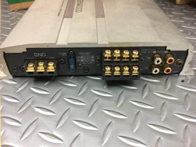 KENWOOD KAC-644 パワーアンプ 4ch/2ch | カー用品 アンプを通販で購入する | 中古カー＆バイク用品の販売ならアップガレージ