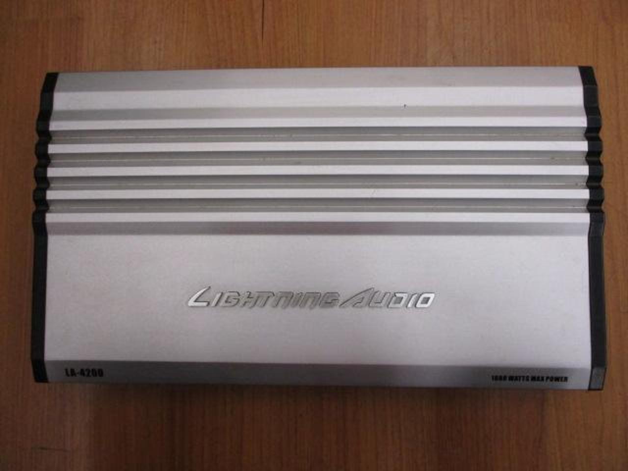 LIGHTNING AUDIO LA-4200 | カー用品 アンプを通販で購入する | 中古カー＆バイク用品の販売ならアップガレージ