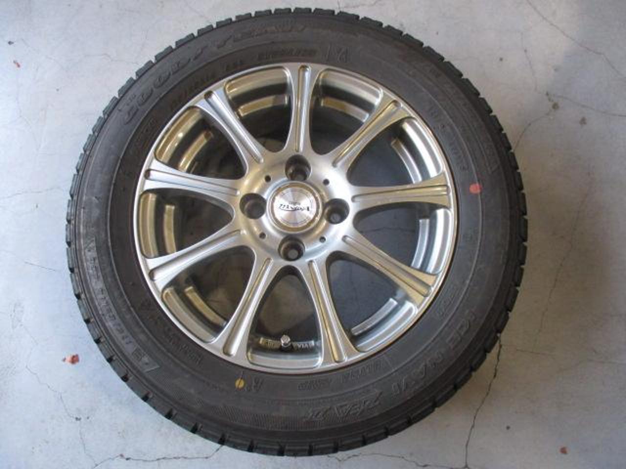weds(ウェッズ) Modica DOS + GOODYEAR ICENAVI ZEA2 4本セット | カー用品 スタッドレスタイヤ ...