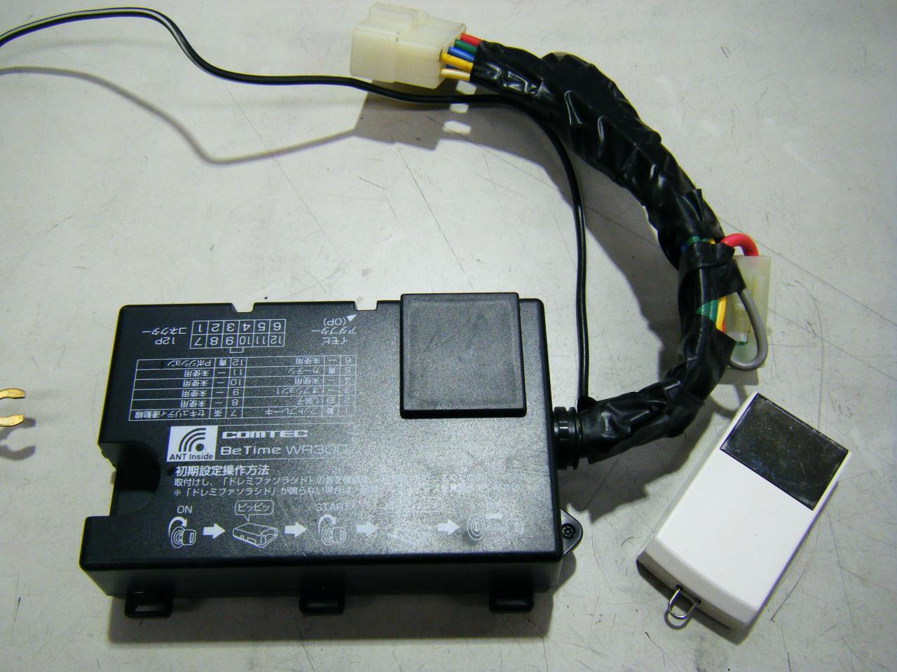COMTEC(コムテック) Betime WR300 | カー用品 電装系 エンジンスターターを通販で購入する | 中古カー＆バイク用品の販売ならアップガレージ