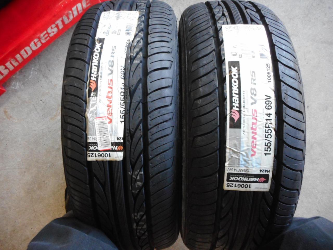 HANKOOK VENTUS V8RS H424 | 新古品 | アップガレージ 広島五日市店 | カー用品 タイヤ 14インチタイヤを通販で ...