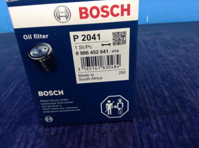 BOSCH オイルフィルター P2041 | カー用品 メンテナンス その他メンテナンスの通販 | アップガレージ 中古カー＆バイク用品の買取・販売専門店
