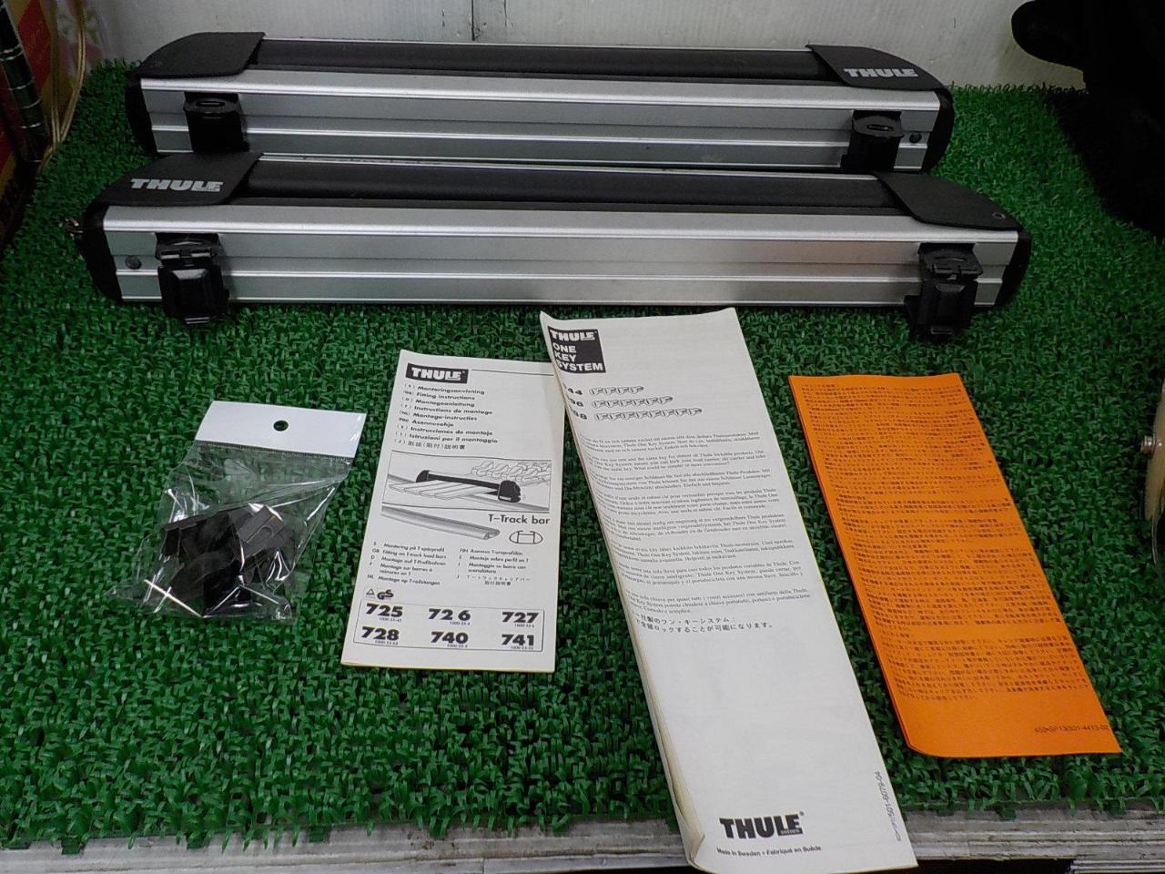 THULE 725 スキー・スノーボードアタッチメント★冬の準備はお早めに★ | カー用品 キャリアを通販で購入する | 中古カー＆バイク用品 ...