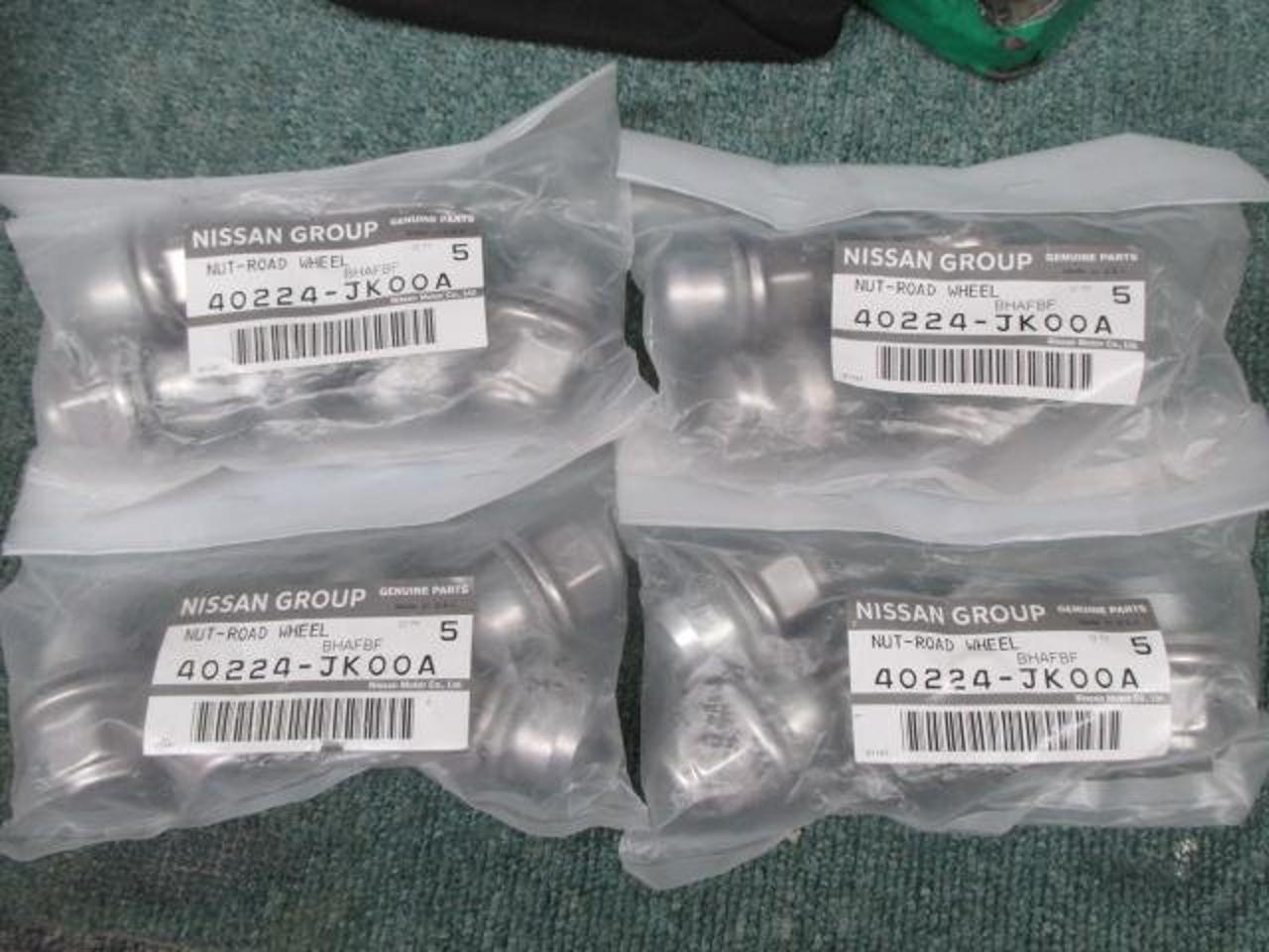 日産純正 アルミホイール用ナット(40224-JK00A) | 新古品 | アップガレージ 岡崎宇頭店 | カー用品 タイヤホイール関連 取付 ...