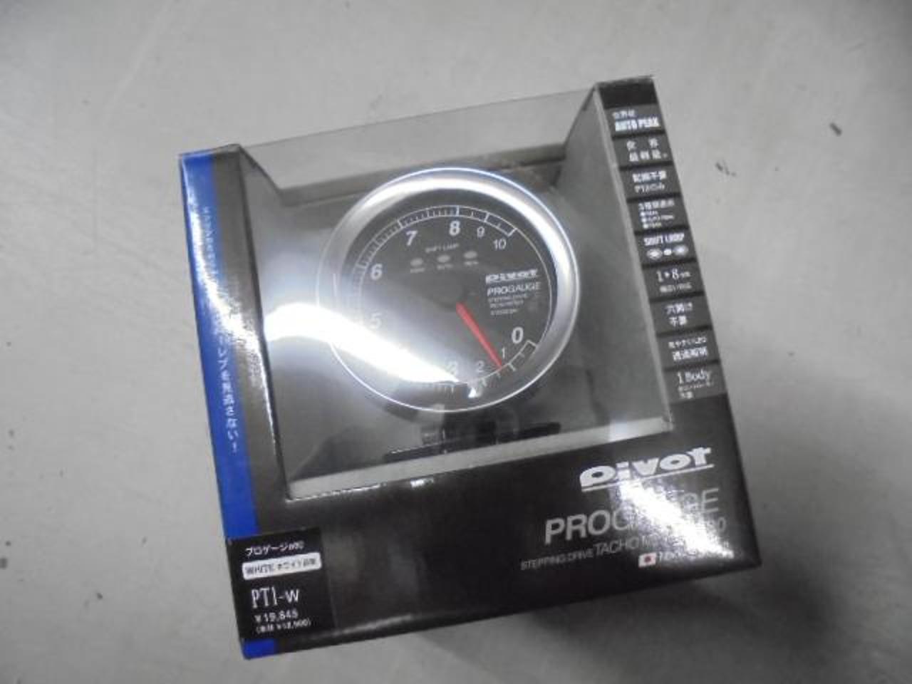 Pivot PROGAUGE STEPPING DRIVE TACHO METER 80Φ PT1-W | カー用品 メーター系 メーターを ...