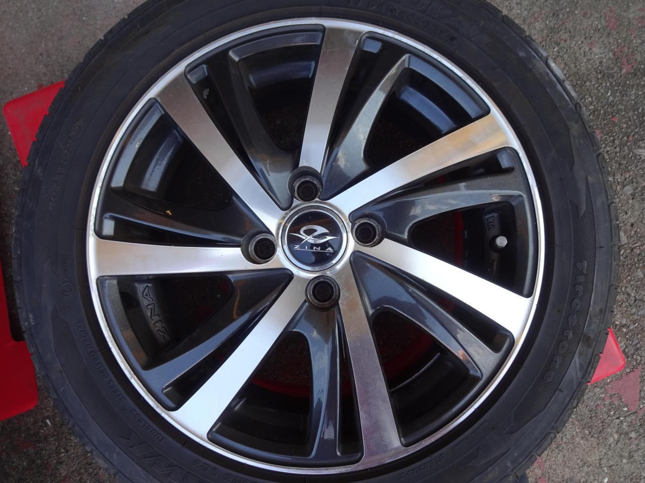 TOPY(ﾄﾋﾟｰ) ZINA(ジーナ) L7 FLOW (4HOLE)+FireSTONE FireHAWK | カー用品 タイヤホイール ...