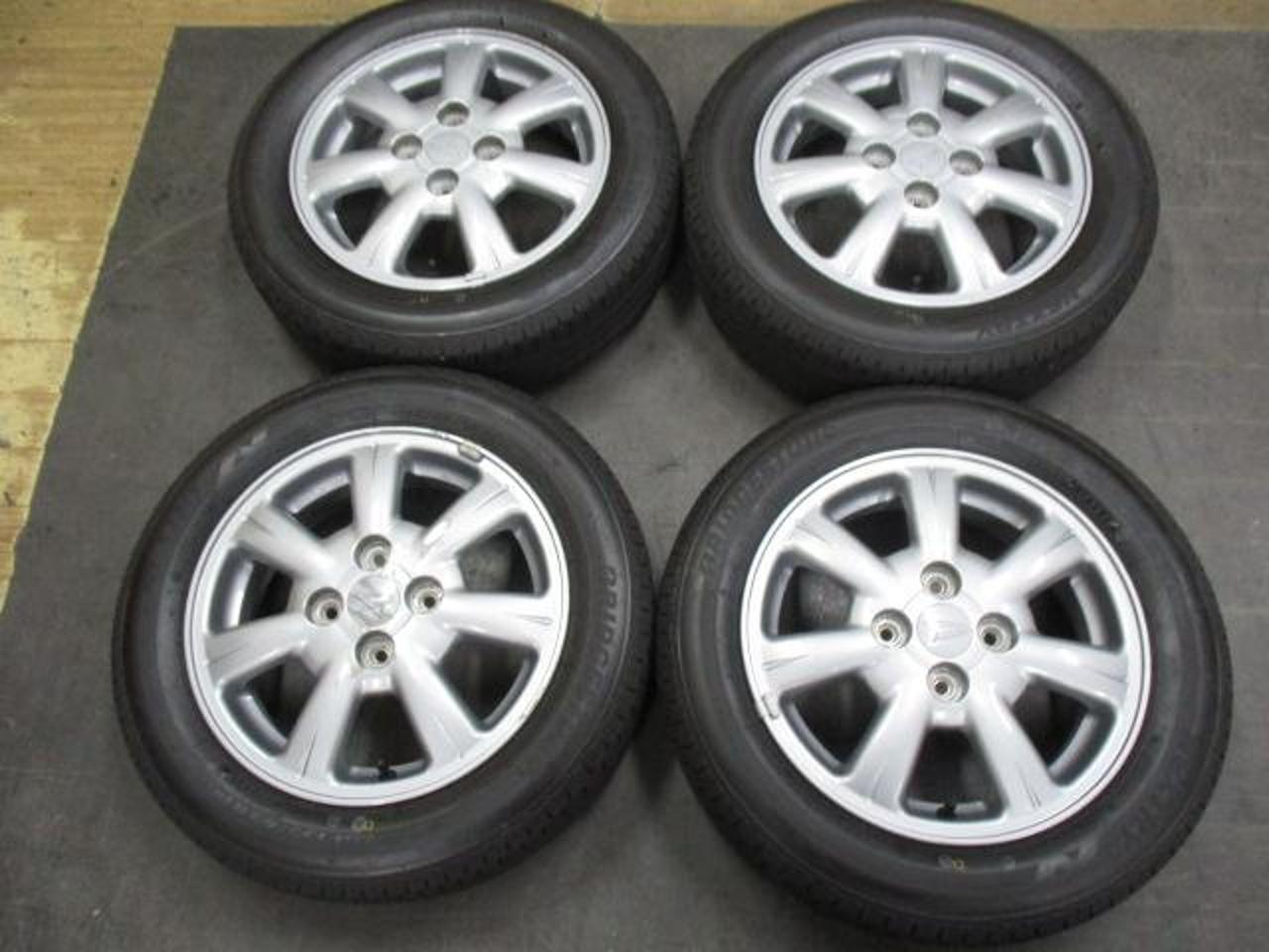 ☆値下げしました☆ダイハツ純正 タント純正ホイール + BRIDGESTONE NEXTRY! | カー用品 タイヤホイールセット 14インチ ...