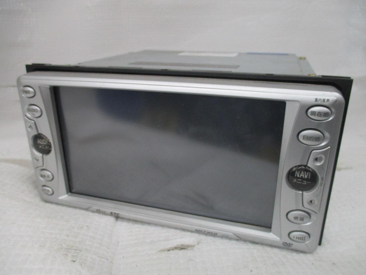 キャンペーン特価 【ワケアリ】TOYOTA NDCT-W53E | カー用品 カーナビ(非地デジ） DVDロムナビ(非地デジ)を通販で購入する | 中古カー＆バイク用品の販売ならアップガレージ