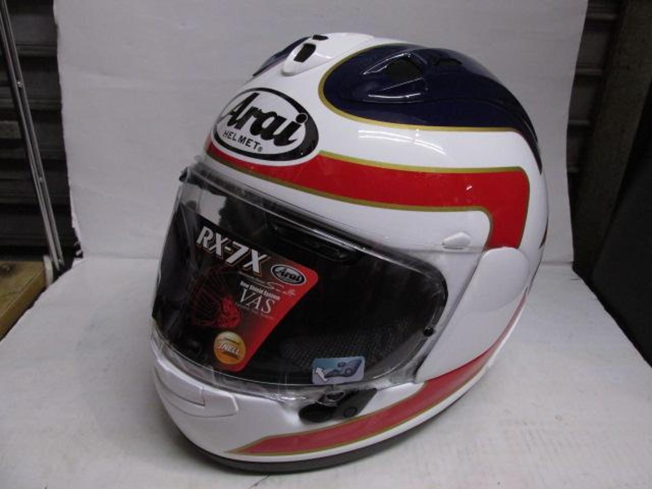 Arai(アライ) RX7X SPENCER 30th(RX7Xスペンサー30周年アニバーサリー) 【Mサイズ】 | 新古品 | アップガレージ ライダース大阪松屋町店 | バイク用品 ...