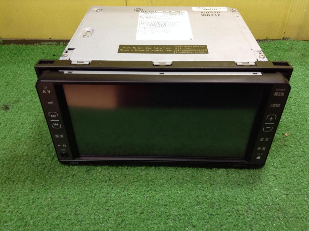 TOYOTA NHDT-W57 2007年モデル/7インチワイドモニター/DVD-R・RW/CD-R・RW・MP3・WMA再生可能/CD4.000曲録音可能♪ | カー用品 カーナビ(非地デジ ...