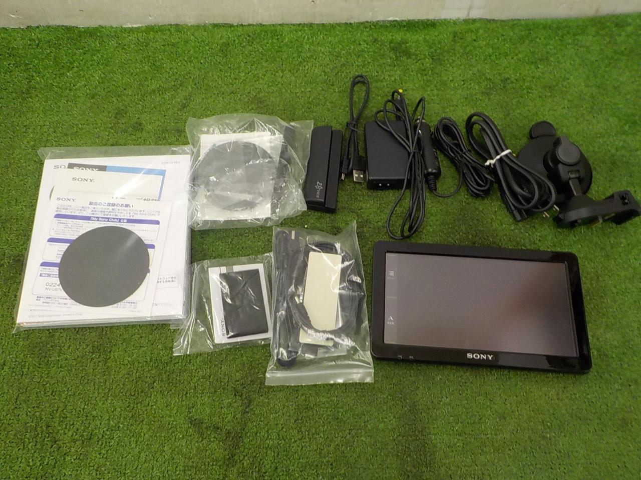 SONY NV-U97VT 【高性能カーナビ機能を大画面で。大画面だから,見やすくて操作もかんたん】 ’11年モデル | カー用品 カーナビ(地デジ） ポータブルメモリーナビ（地デジ)を通販で ...