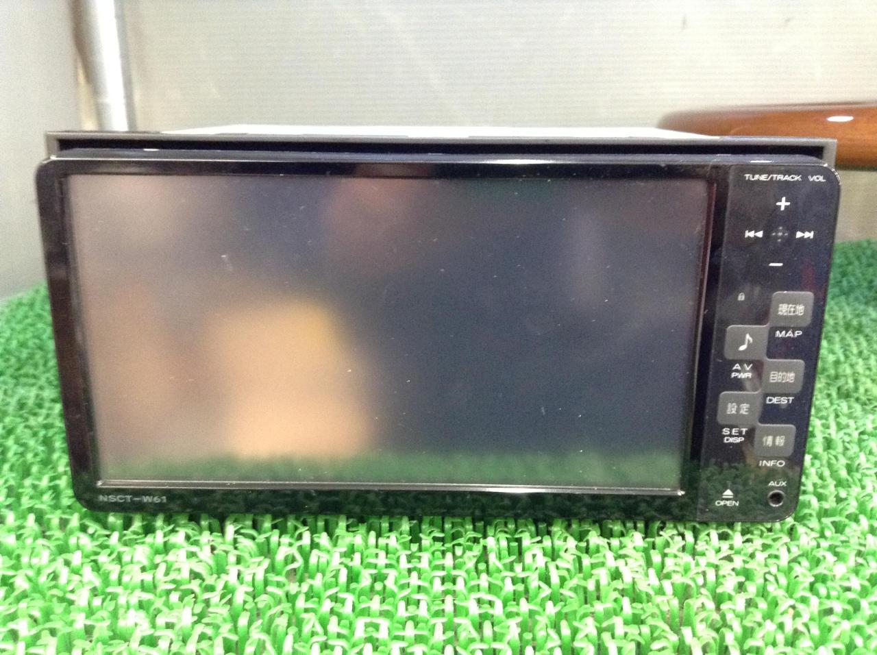TOYOTA NSCT-W61♪2011年モデル/7インチワイドモニター/ワンセグ内蔵/8GBメモリー/ECLIPSE製/CD-R・RW ...