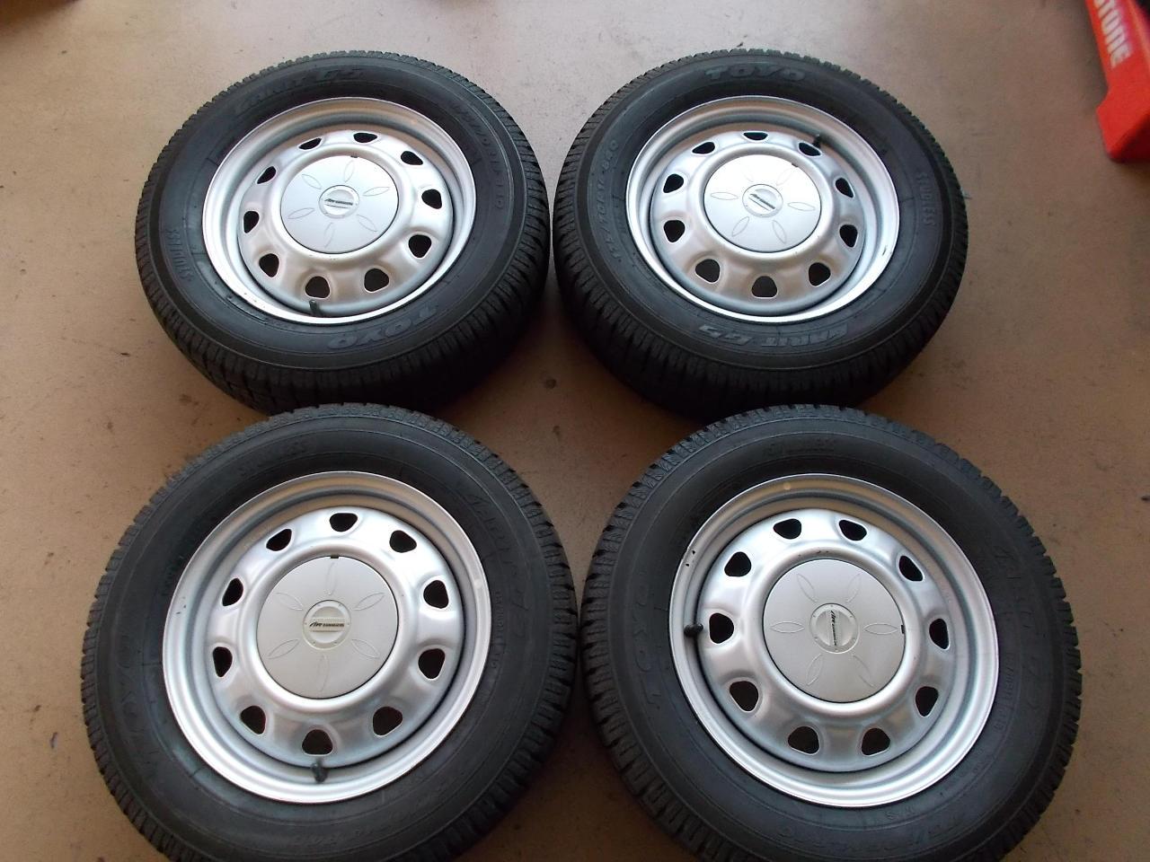 TOPY(トピー) STEEL WHEEL(スチールホイール) SCHWARZ MV6 + TOYO GARIT G5 | 中古品 | アップ ...