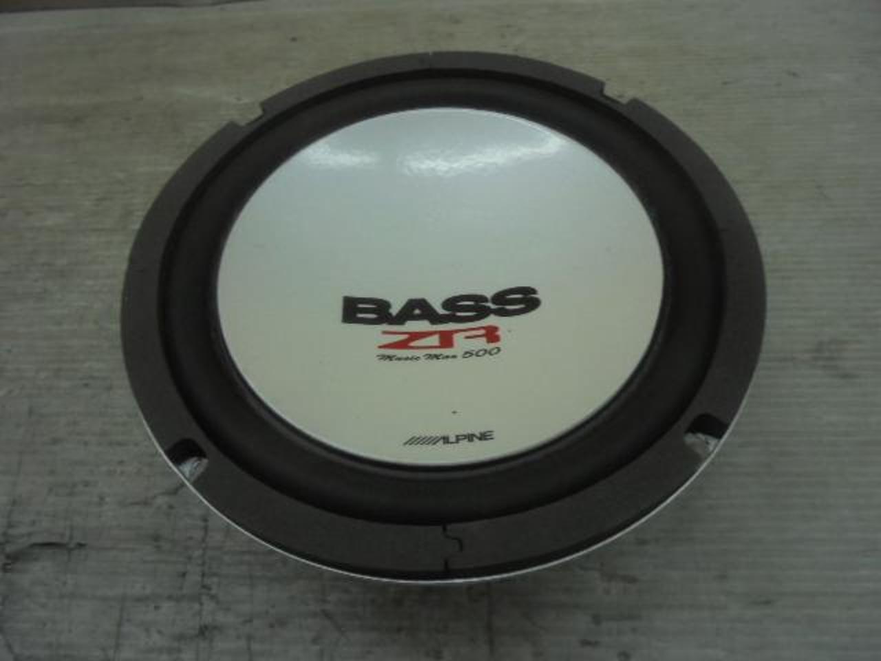 ALPINE BASS ZR 8インチ(20cm)サブウーファー | カー用品 スピーカー サブウーハースピーカーを通販で購入する | 中古 ...