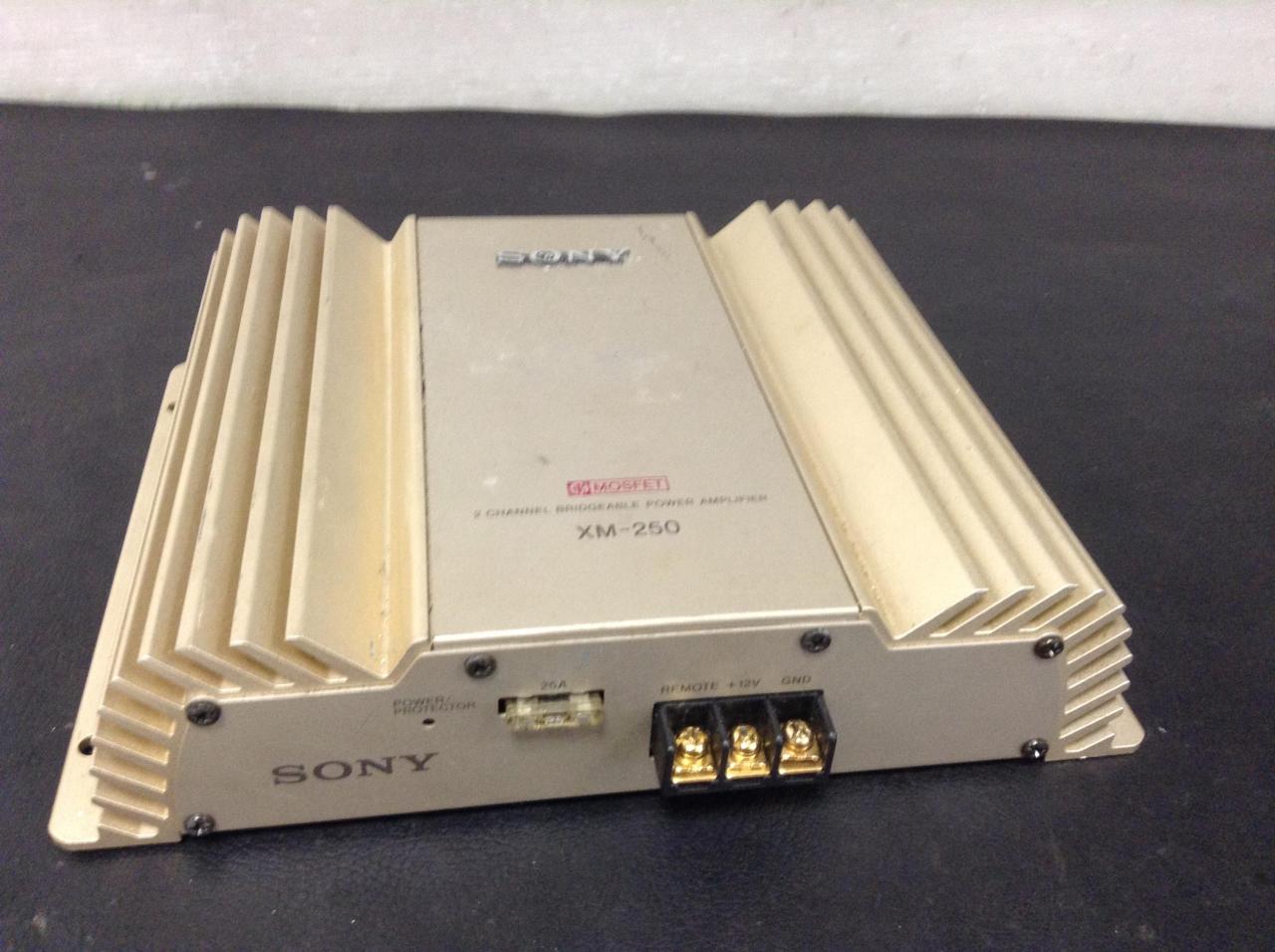 SONY XM-250 | カー用品 アンプを通販で購入する | 中古カー＆バイク用品の販売ならアップガレージ