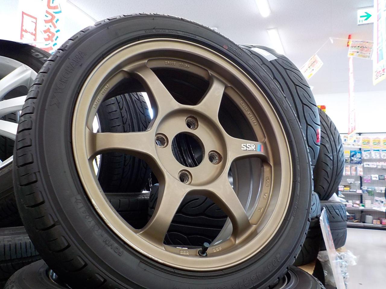 TANABE(タナベ) SSR SERIES(エスエスアール シリーズ) SSR TYPE-C + YOKOHAMA(ヨコハマ) ECOS ...