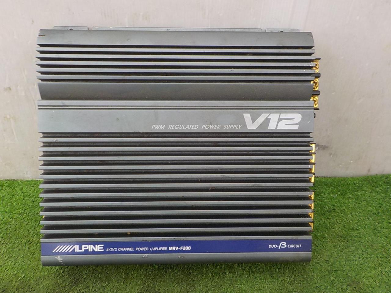 ALPINE MRV-F300 【ハイパワーと使いやすさを両立。DCストレート構成の30W×4チャンネル】 ’00年モデル | カー用品 ...