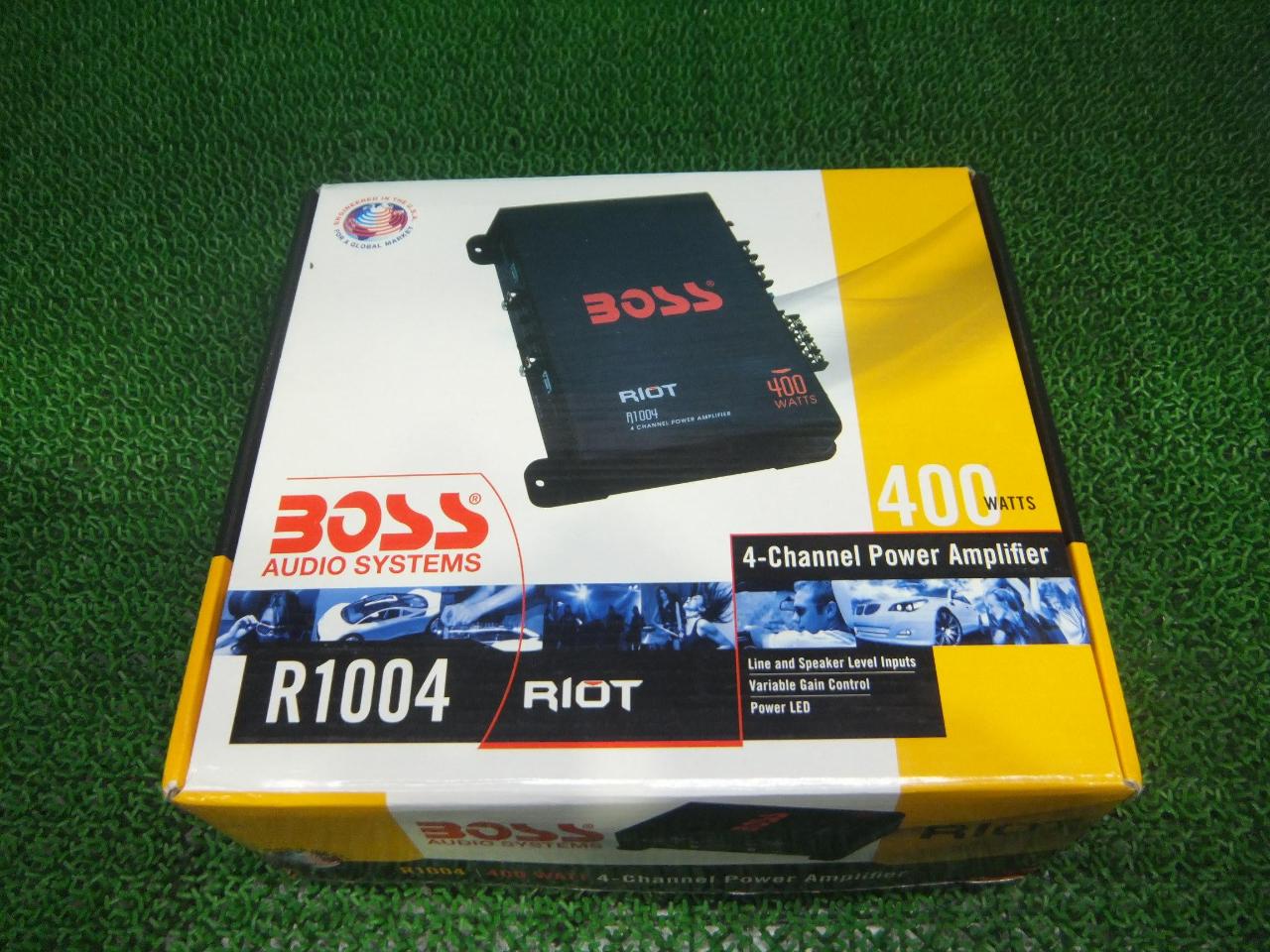 BOSS R1004★4chパワーアンプ★スピーカー用にオススメ!!☆ | カー用品 アンプを通販で購入する | 中古カー＆バイク用品の販売 ...