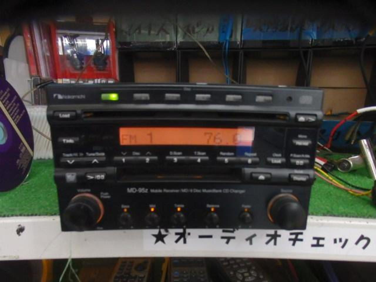 Nakamichi(ナカミチ) MD-95Z【2DIN/6連奏CDチェンジャー/MD/AM/FMチューナー/アンプレスモデル】 | カー用品 ヘッドユニット MD+CDを通販で購入する ...