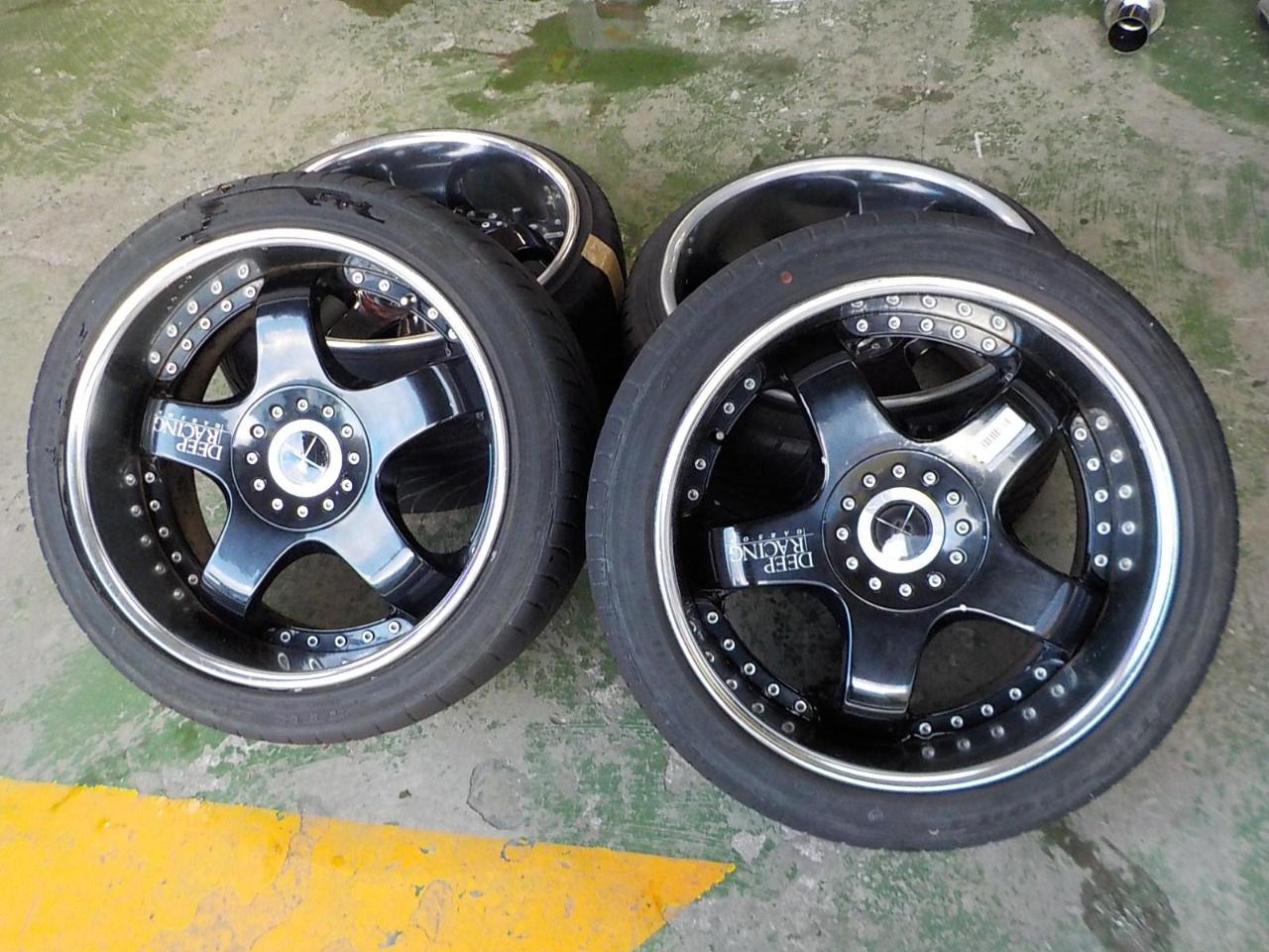 GARSON(ギャルソン) DEEP RACING(ディープレーシング) Ryugi (4WD) | カー用品 アルミホイール 19インチ ...