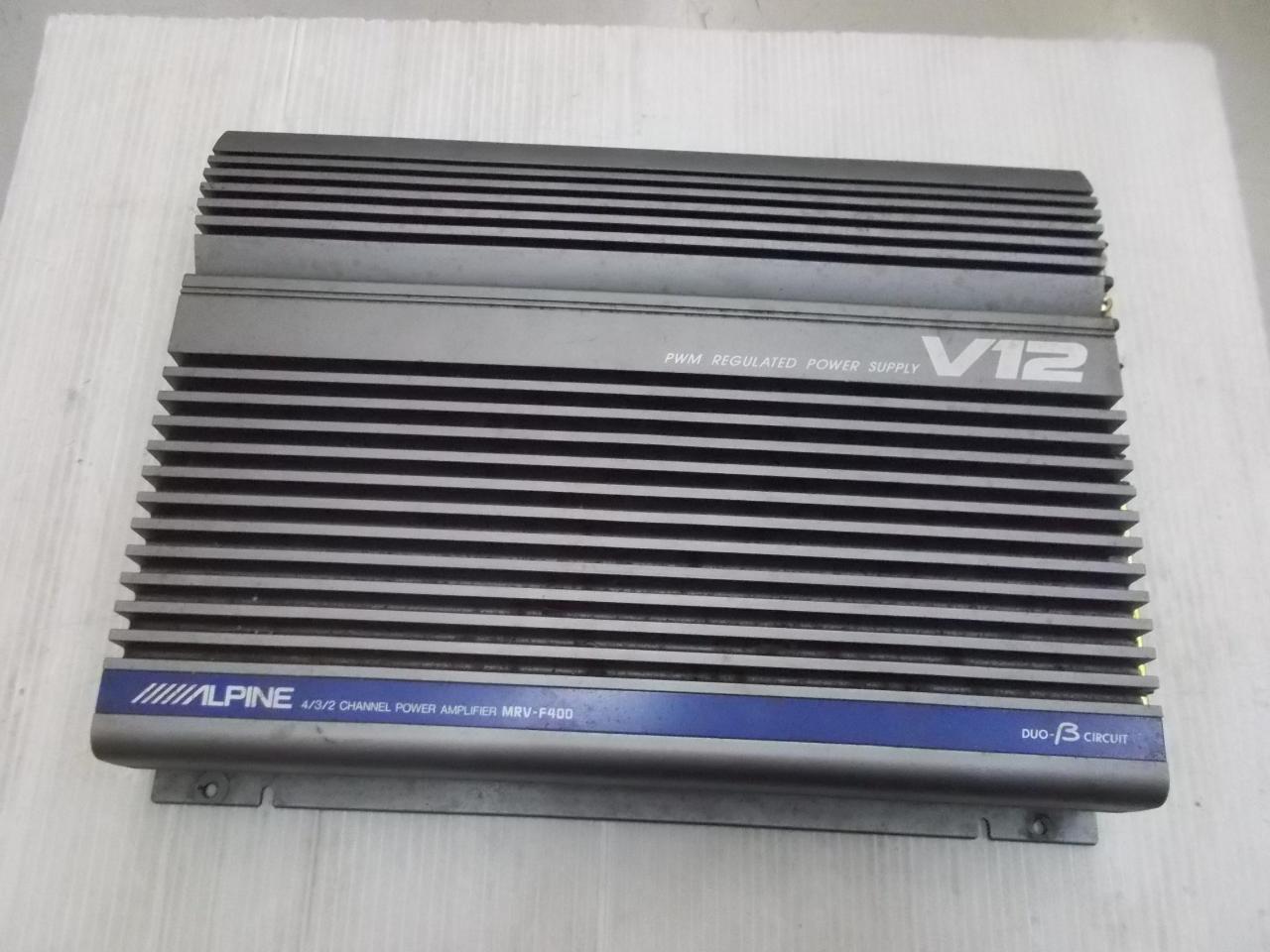 ALPINE MRV-F400 | 中古品 | アップガレージ 熊本店 | カー用品 アンプを通販で購入する | 中古カー＆バイク用品の販売 ...