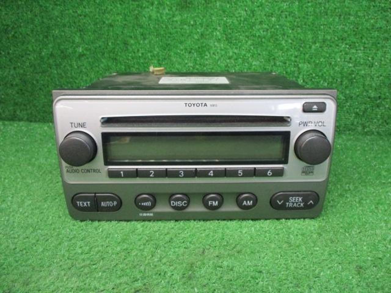 トヨタ純正(TOYOTA) CDチューナー | カー用品 ヘッドユニット CDチューナーを通販で購入する | 中古カー＆バイク用品の販売なら ...