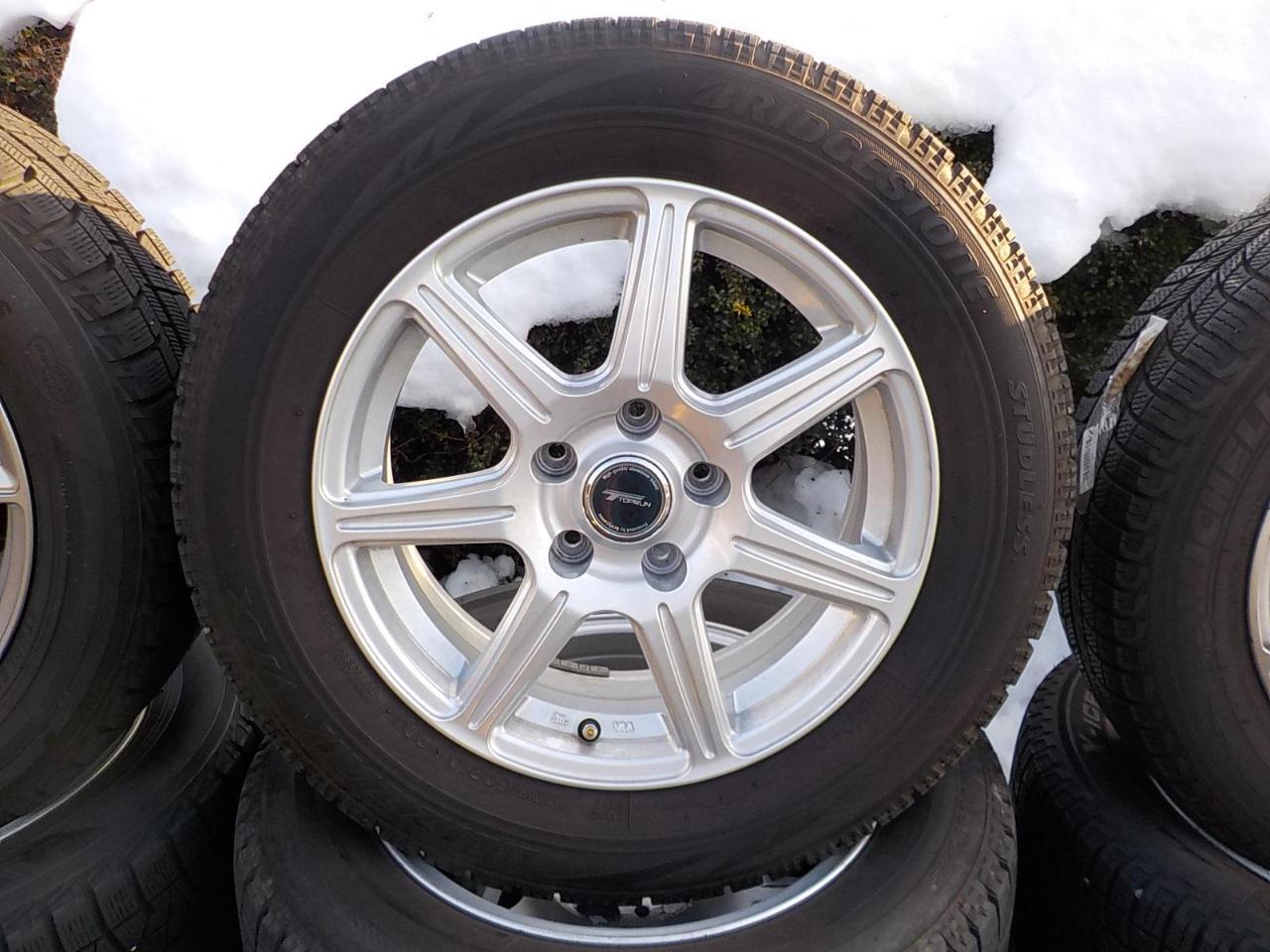 BRIDGESTONE TOPRUN R7A + BRIDGESTONE BLIZZAK VRX | カー用品 スタッドレスタイヤホイールセット 16インチスタッドレスタイヤホイールセットを ...