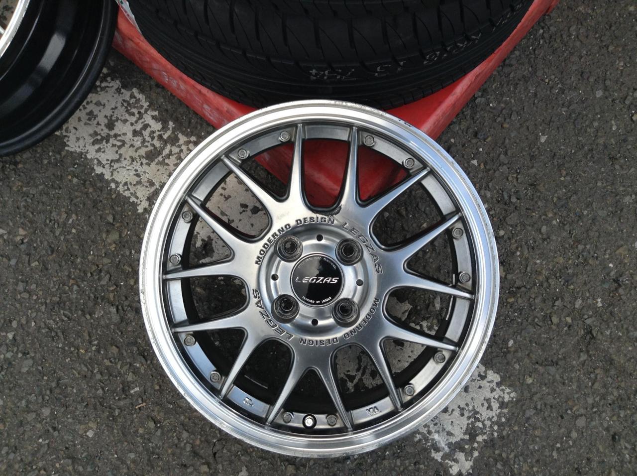LEGZAS MODERNO DESIGN | カー用品 アルミホイール 15インチホイールを通販で購入する | 中古カー＆バイク用品の販売 ...