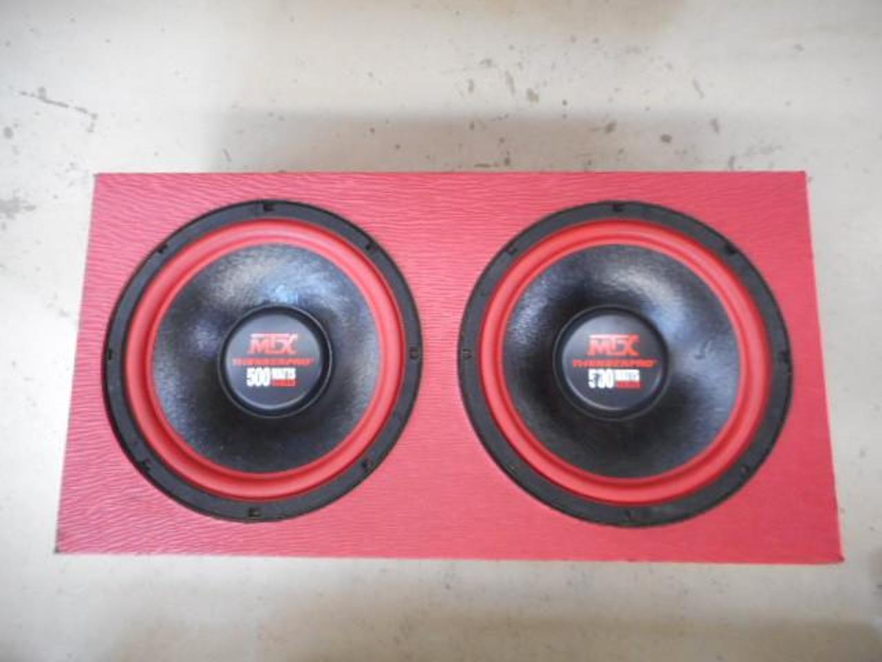 MTX THUNDER PRO 12インチBOX付サブウーハー | 中古品 | アップガレージ 盛岡インター店 | カー用品 スピーカー サブ ...