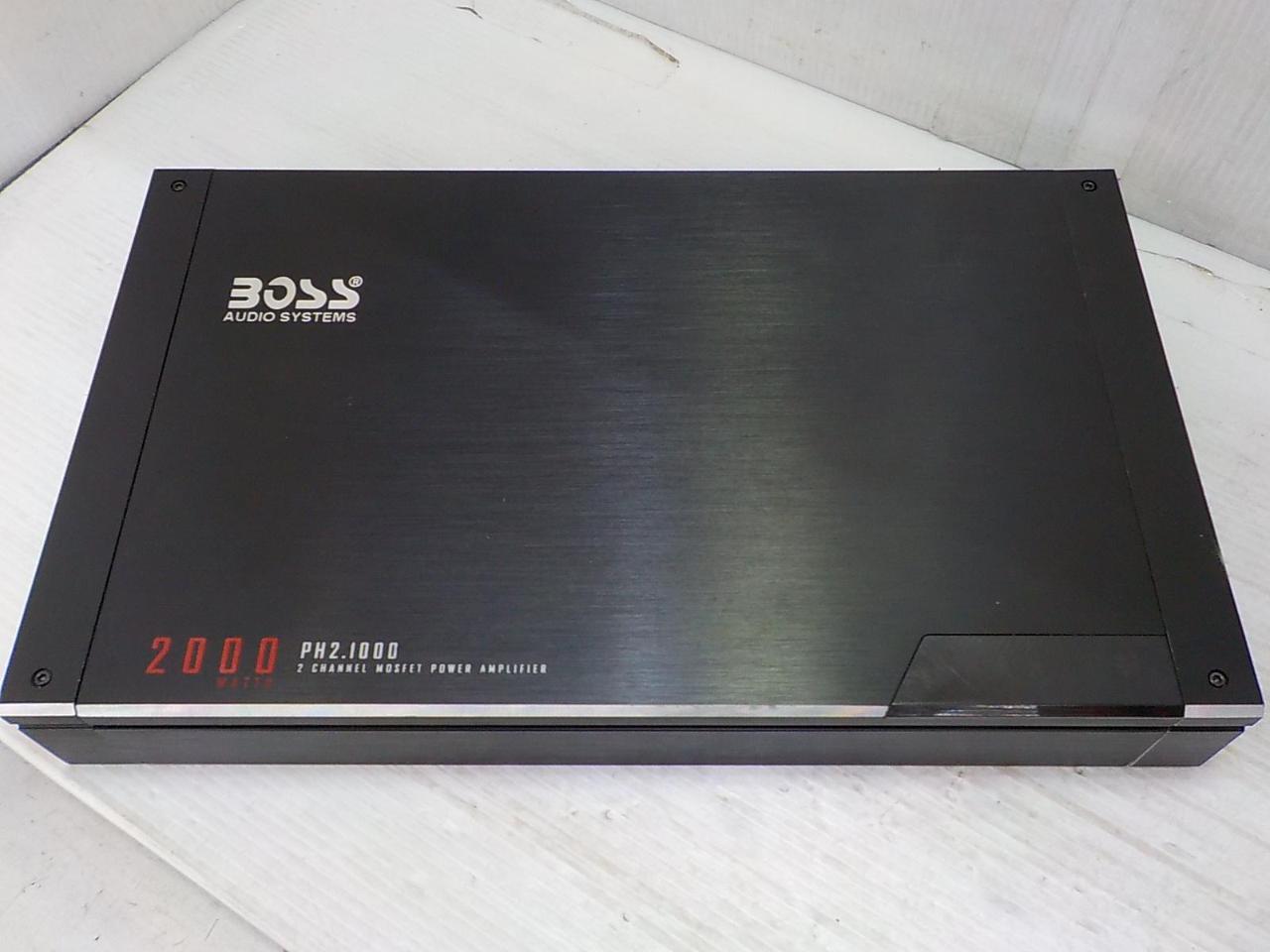 BOSS PH2.1000 | 中古品 | アップガレージ 埼玉久喜店 | カー用品 アンプを通販で購入する | 中古カー＆バイク用品の販売 ...