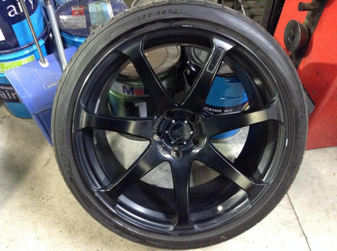 YOKOHAMA AVS MODEL F7 + TOYO DRB【2本セット】 | カー用品 タイヤホイールセット 19インチタイヤホイール ...