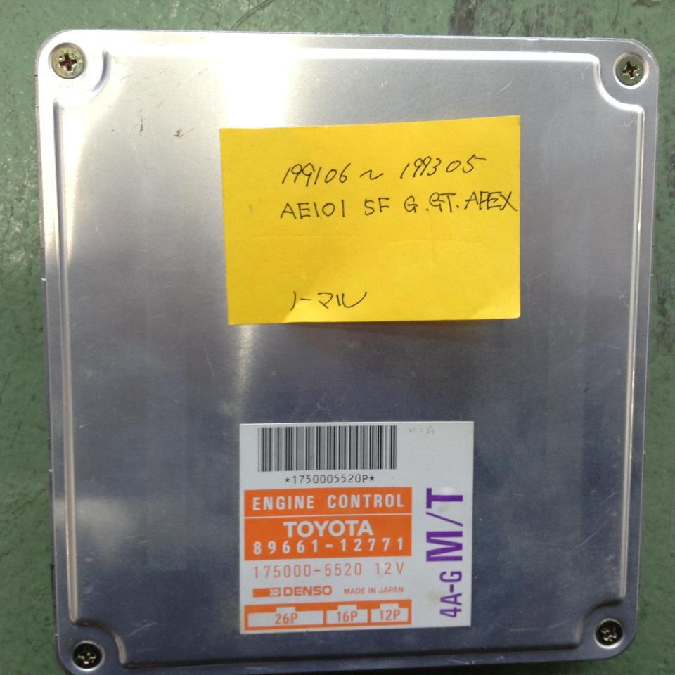 TOYOTA AE101純正コンピューター | カー用品 電装系 コンピューターを通販で購入する | 中古カー＆バイク用品の販売ならアップガレージ