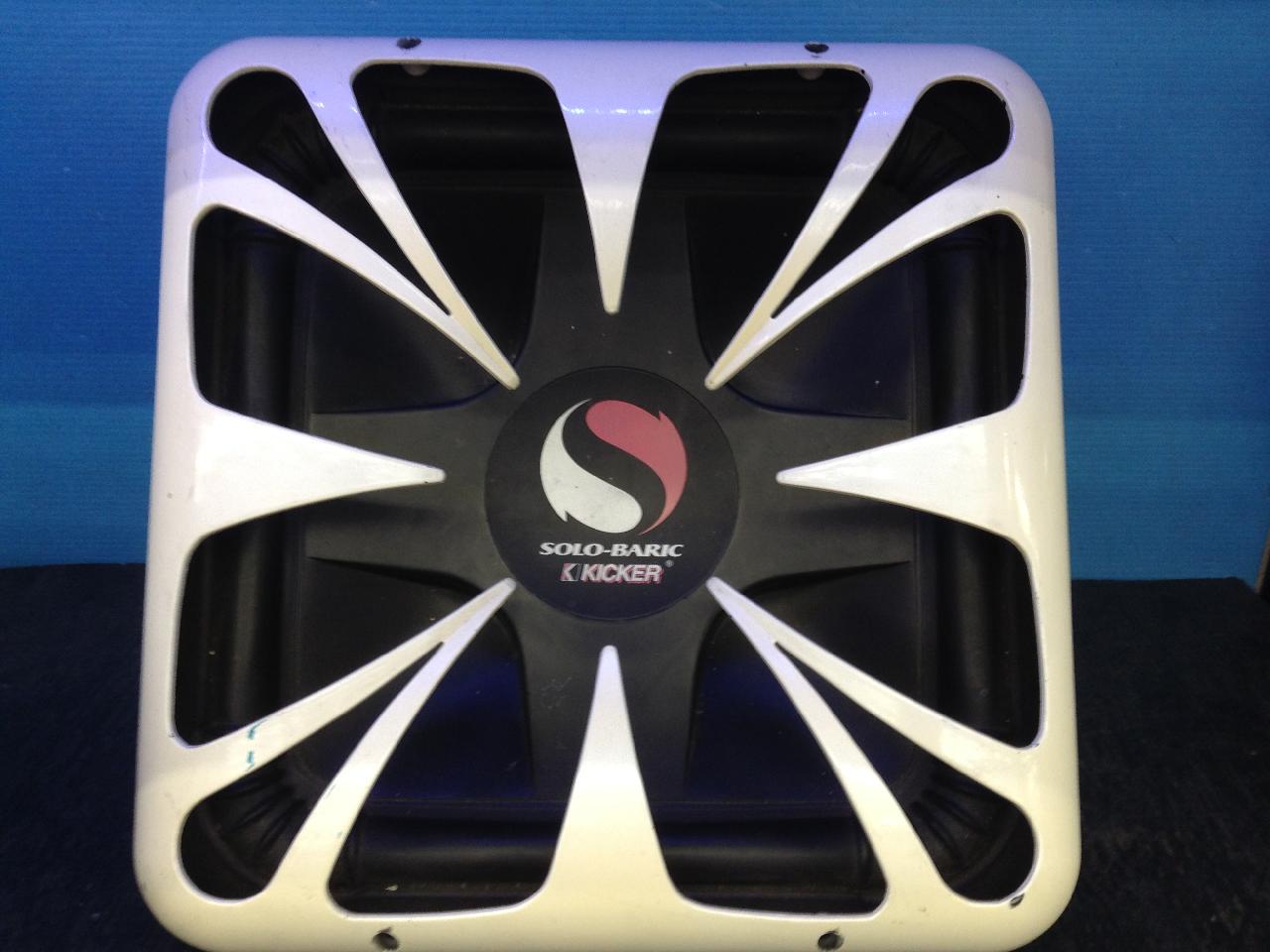 KICKER SOLO-BARIC S15L7 | 中古品 | アップガレージ 越谷店 | カー用品 スピーカー サブウーハースピーカーを通販 ...