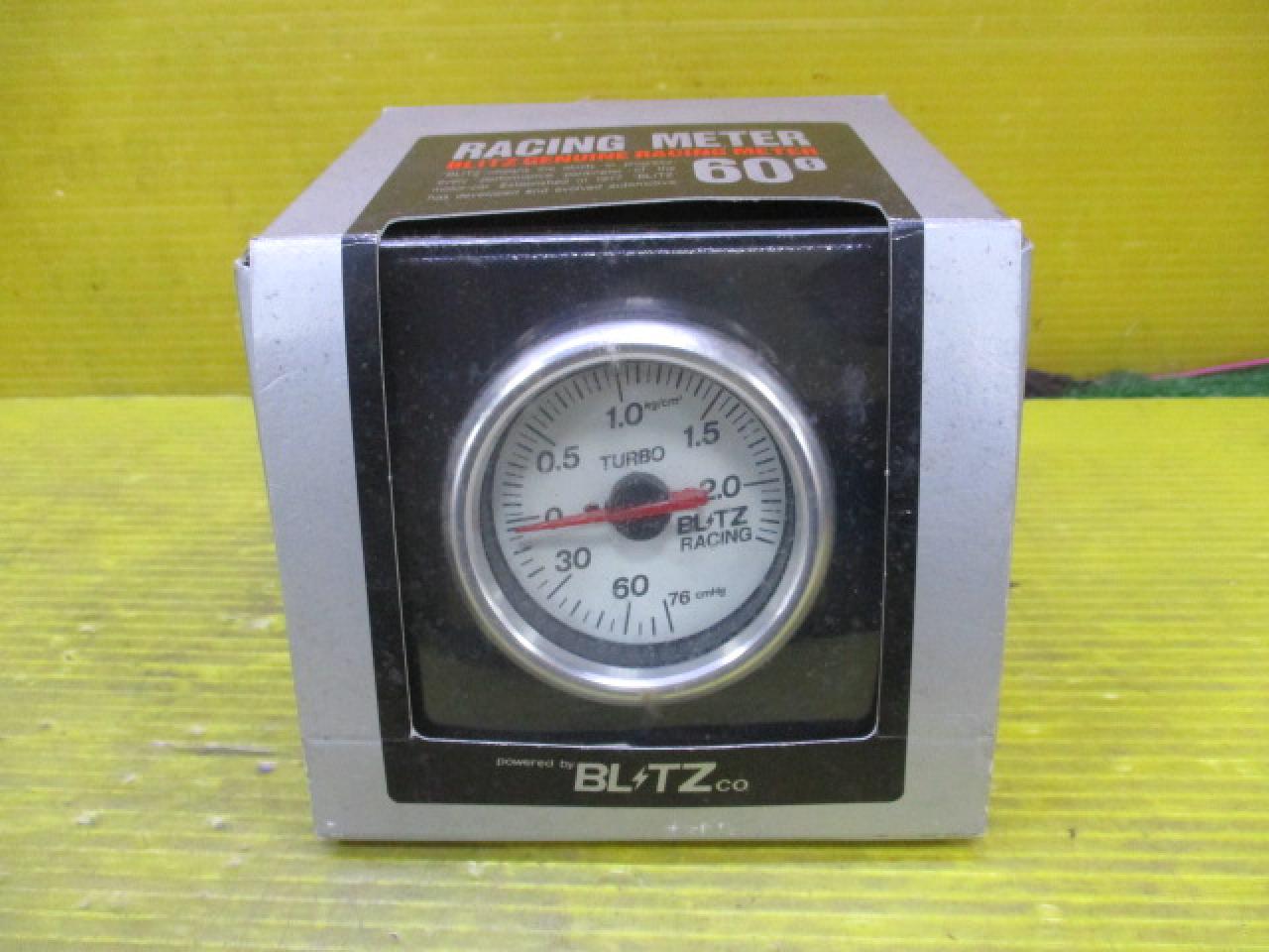 BLITZ Racing METER ブースト計 2.3k | カー用品 メーター系 メーターを通販で購入する | 中古カー＆バイク用品の販売 ...