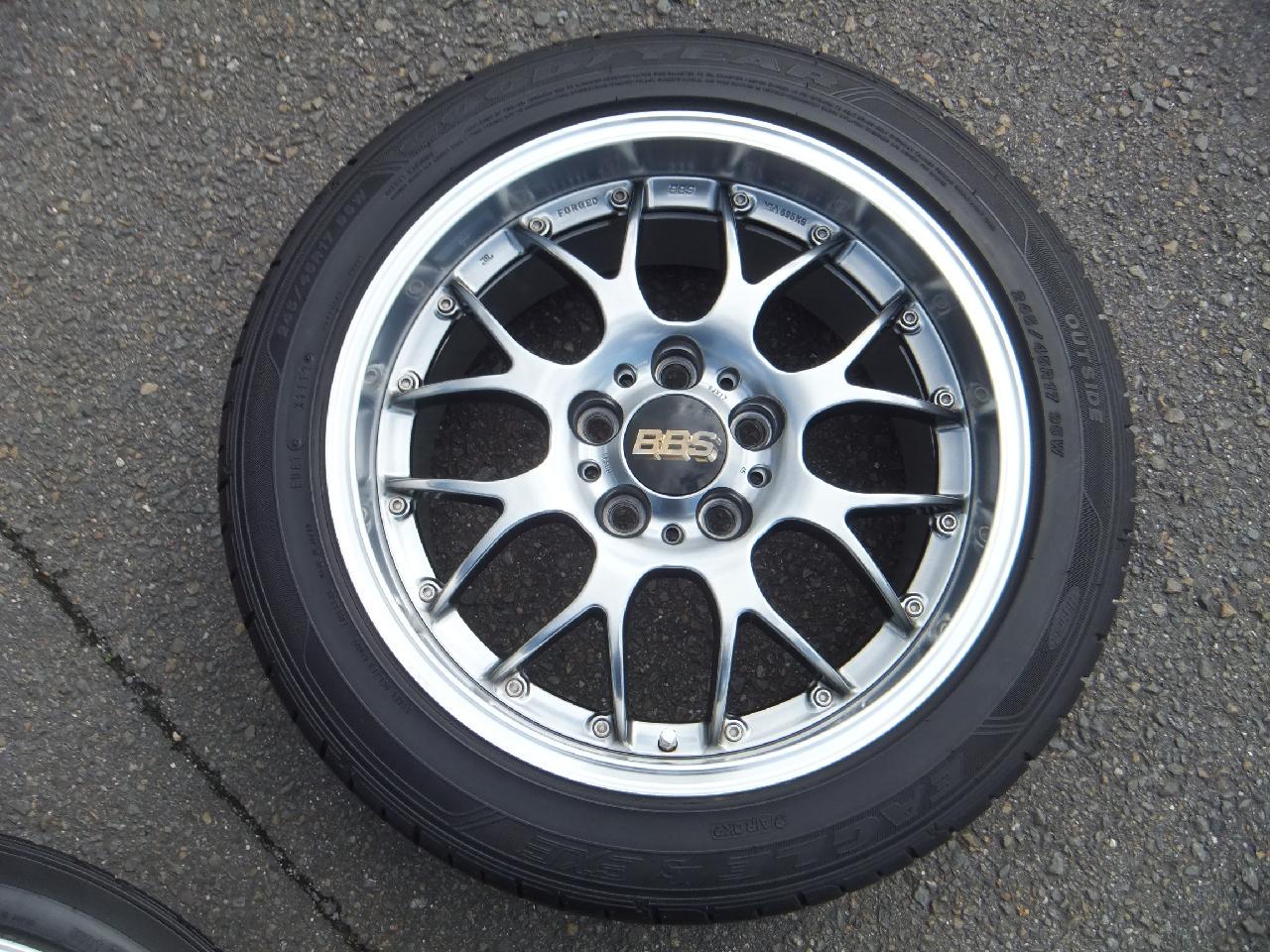 ⑤値下しました!! BBS(ビービーエス) RS-GT RS940 RS641 + GOODYEAR LS EXE | カー用品 タイヤホイールセット 17インチタイヤホイールセットを通販で ...