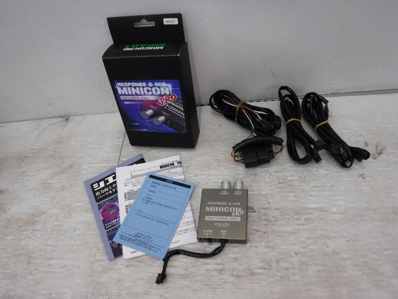 ciecle MINICON PRO(MPA01+ハーネス(T1A) 【120系 マークX】 | 中古品 | アップガレージ 大阪門真店 ...