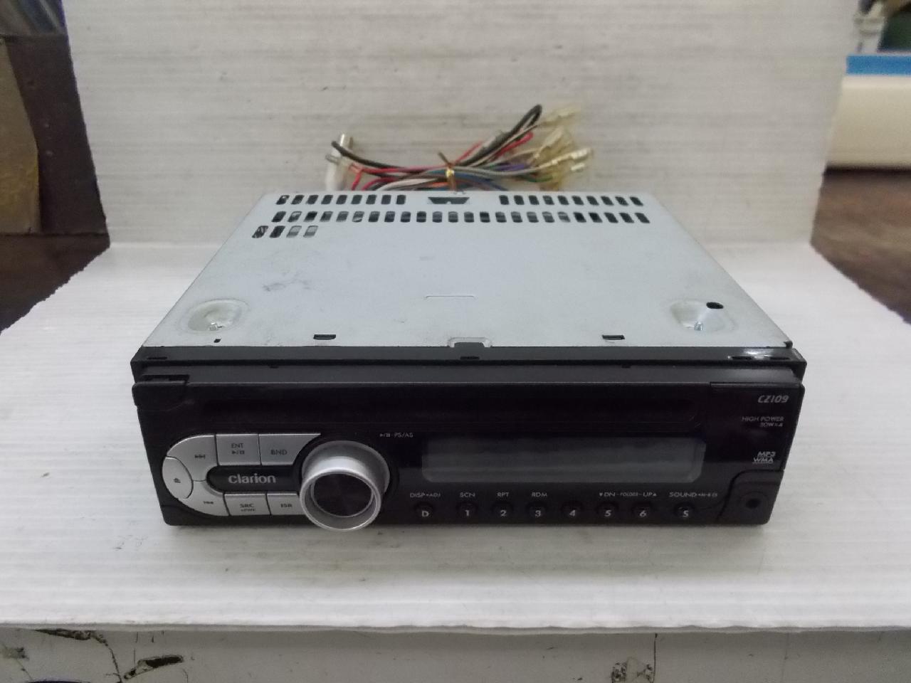 clarion CZ109 | カー用品 ヘッドユニット CDチューナーを通販で購入する | 中古カー＆バイク用品の販売ならアップガレージ