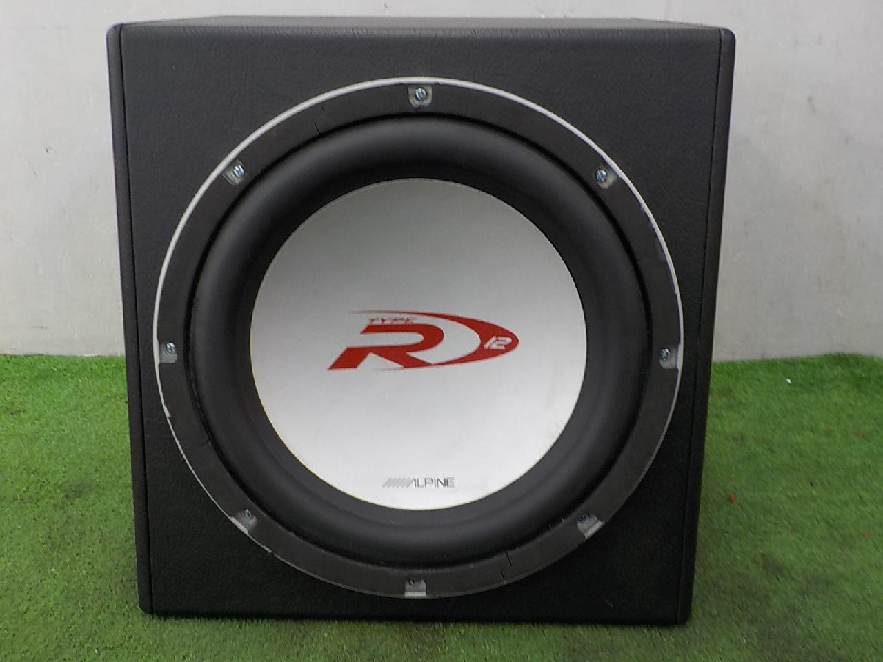 ALPINE TYPE R 12 SWR-1240 【地を這う重低音が,音楽の胎動を伝えきる。怒涛のハイパワー】 ’01年モデル | カー用品 ...