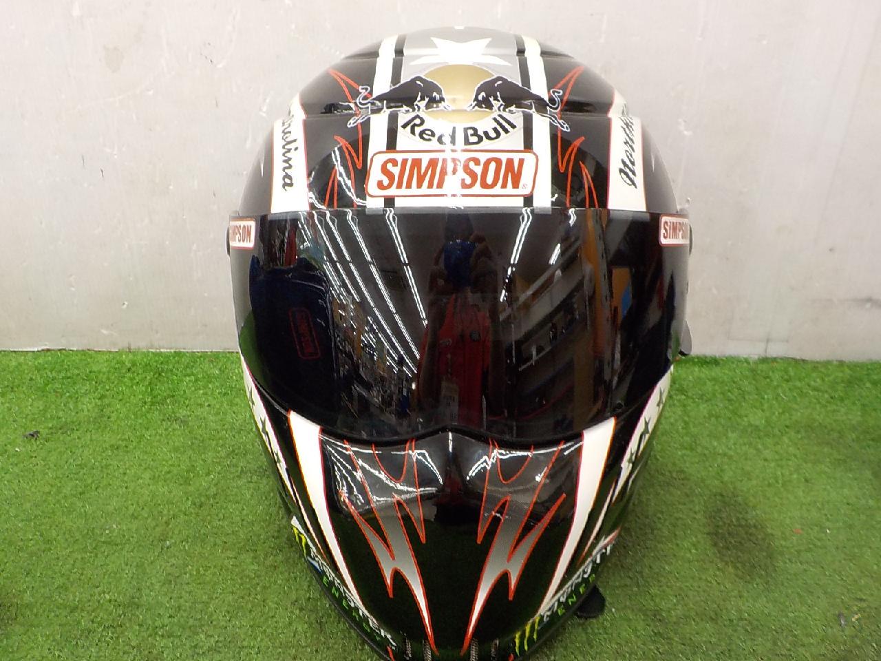 【サイズ:S】SIMPSON(シンプソン) SPEEDWAY RX-10 SilverStar(スピードウェイ アールエックステン シルバー ...