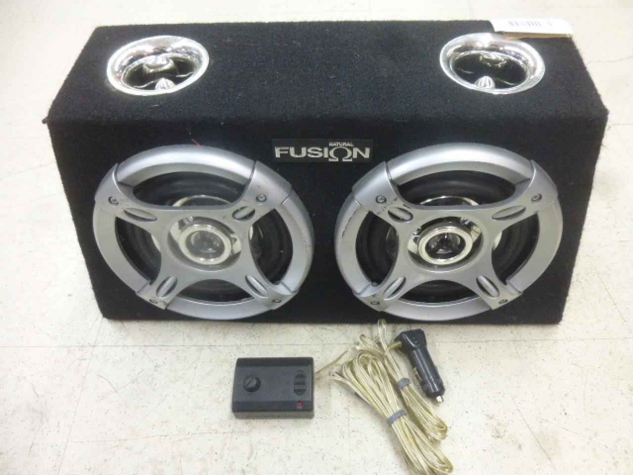 Fusion フルレンジスピーカーBOX R05057 | 中古品 | アップガレージ 郡山店 | カー用品 スピーカー 置型スピーカーを通販 ...