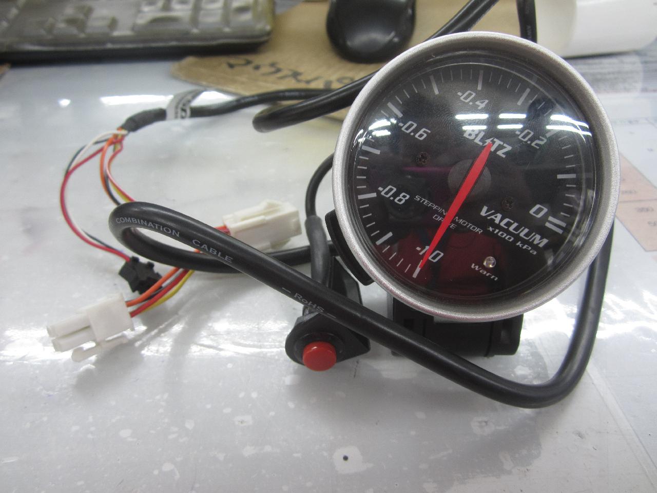 BLITZ RACING METER SDバキューム | カー用品 メーター系 メーターを通販で購入する | 中古カー＆バイク用品の販売なら ...