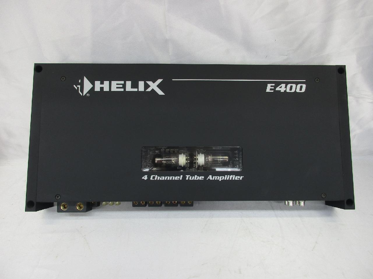HELIX(ヘリックス) E400 【ハイブリッド真空管4chパワーアンプ】 | 中古品 | アップガレージ 石巻店 | カー用品 アンプを通販で購入する | 中古カー＆バイク用品の販売なら ...
