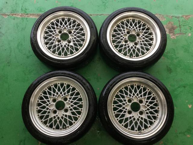 値下げしました!TANABE Formula SSR FORMULA MESH シルバー + BRIDGESTONE ECOPIA PX-C ...
