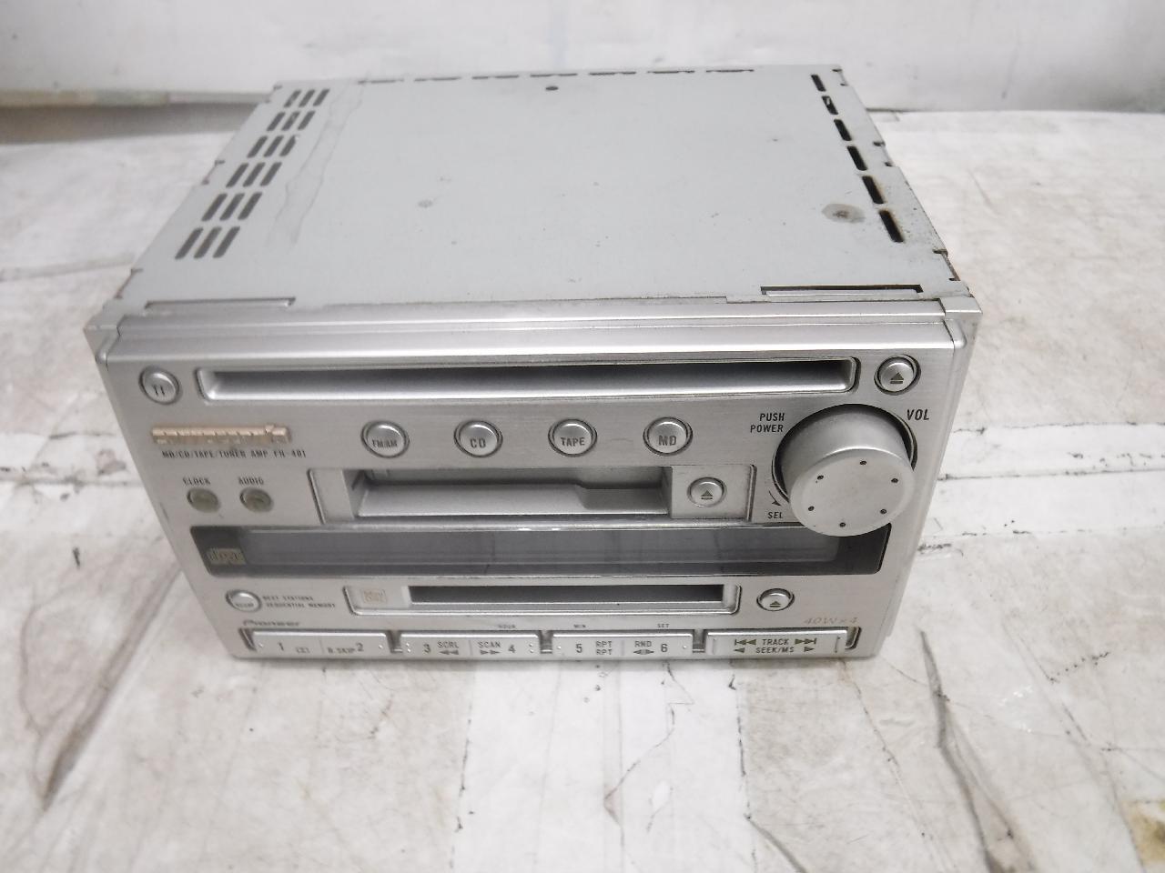 Carrozzeria FH-401 | カー用品 ヘッドユニット MD+CDを通販で購入する | 中古カー＆バイク用品の販売ならアップガレージ