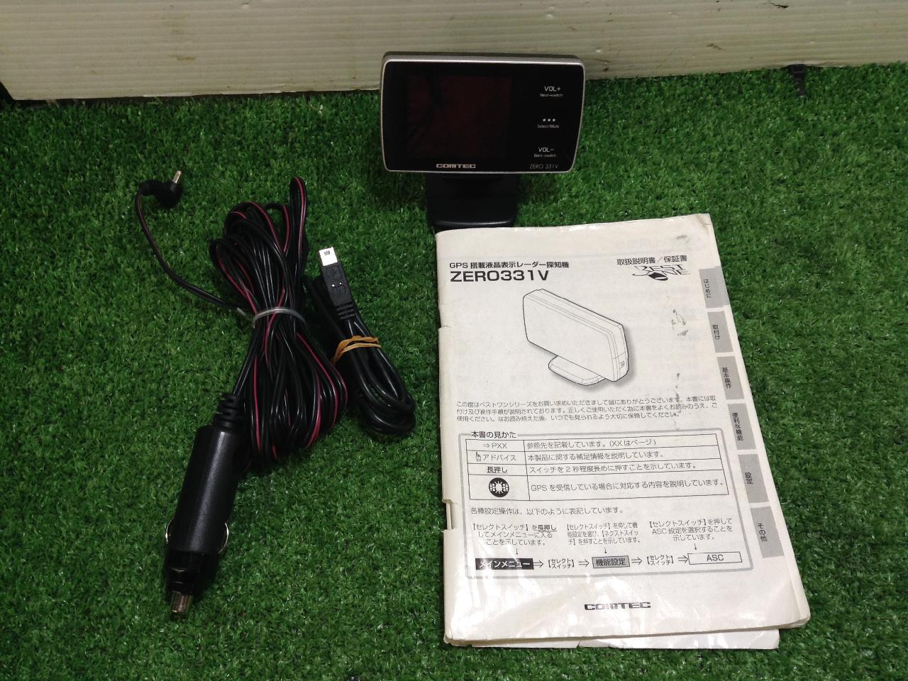 COMTEC(コムテック) ZERO 331V | カー用品 電装系 レーダー探知機を通販で購入する | 中古カー＆バイク用品の販売ならアップガレージ