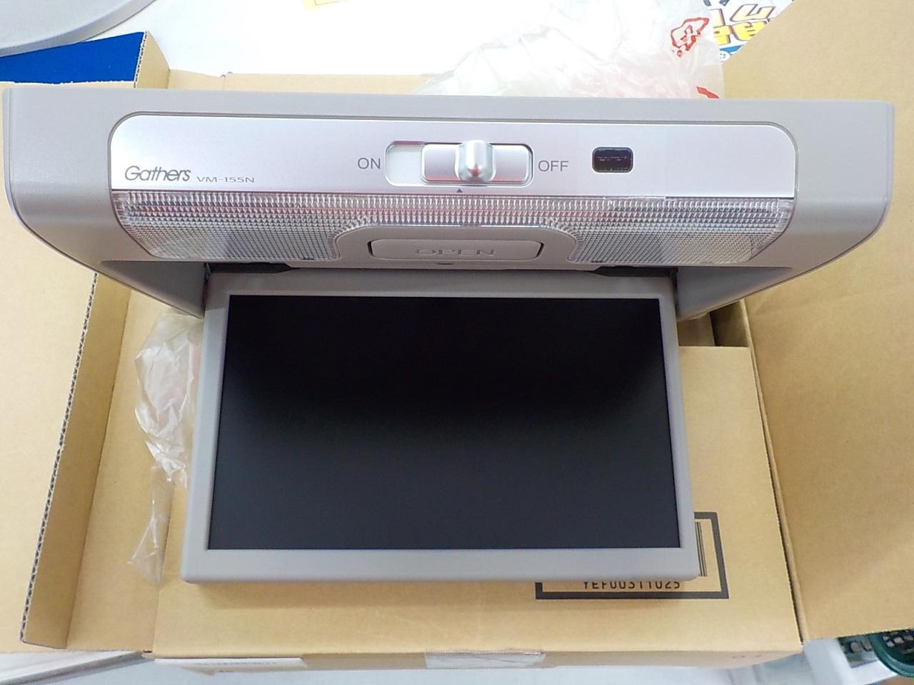 Gathers VM-155N | カー用品 モニター・地デジ その他モニターを通販で購入する | 中古カー＆バイク用品の販売ならアップガレージ