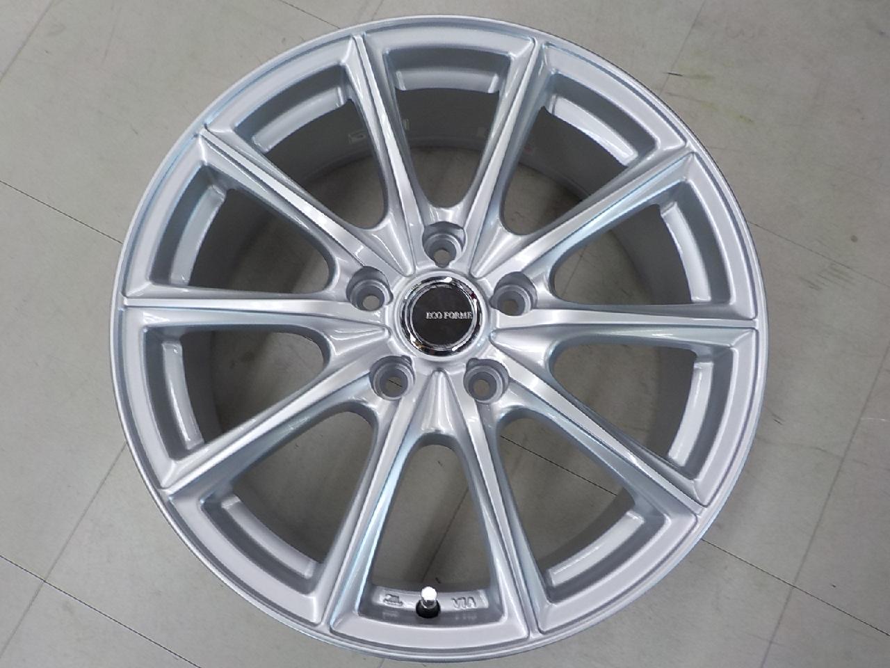 BRIDGESTONE(ブリヂストン) ECO FORME(エコフォルム) SE-15 (5HOLE) ストロボシルバー | カー用品 アルミ ...