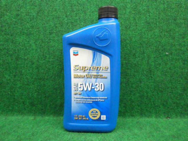 Chevron シェブロン Supreme SMグレード 5W-30 946ml | 新古品 | アップガレージ 仙台店 | カー用品 ...